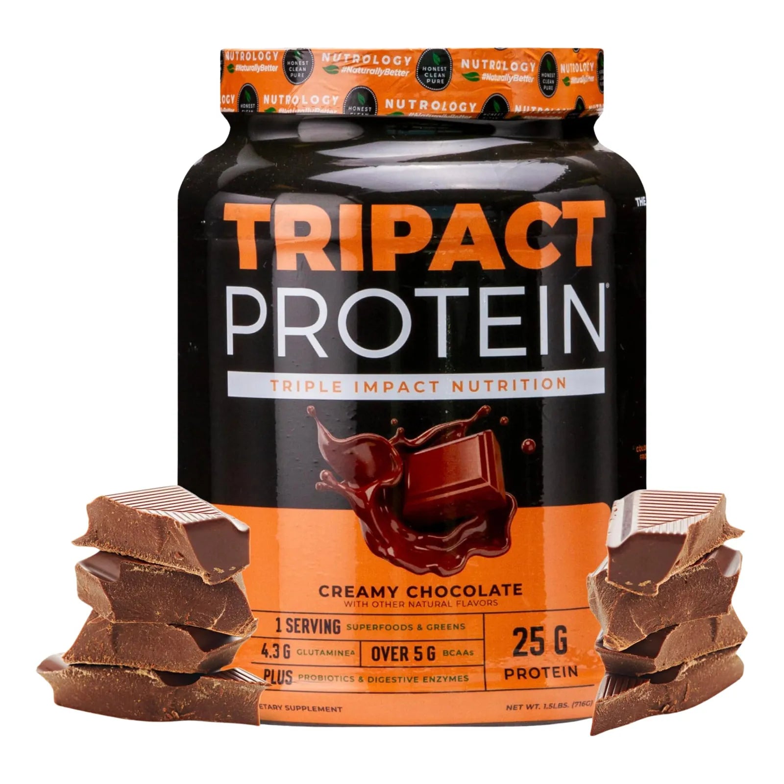 Batido Nutricional TRIPACT Protein Proteína Suero Hierba Superalimento ...