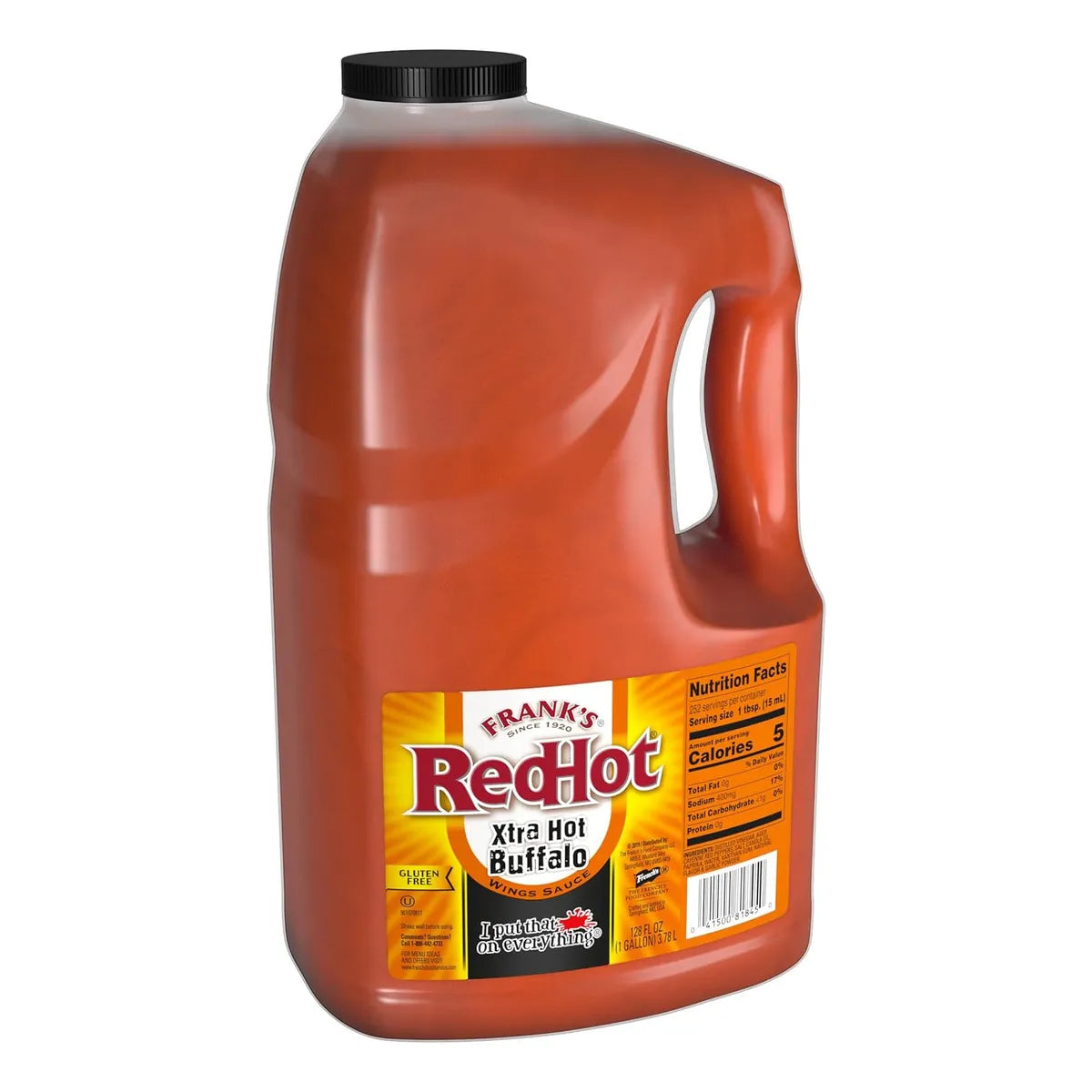 Frank S Redhot Salsa Búfalo Picante 3.78l Para Alitas Sabor Auténtico ...
