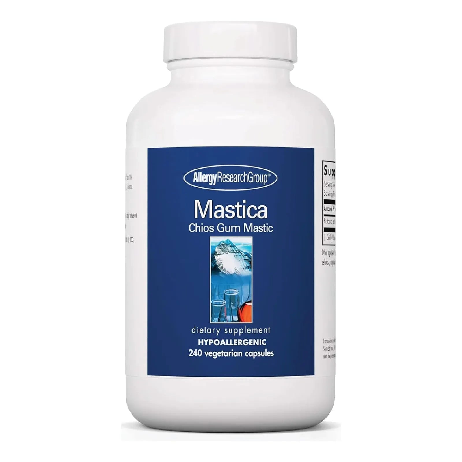 Mastica De Quios Hipoalergenica 240 Capsulas Salud Gastrointestinal Al ...