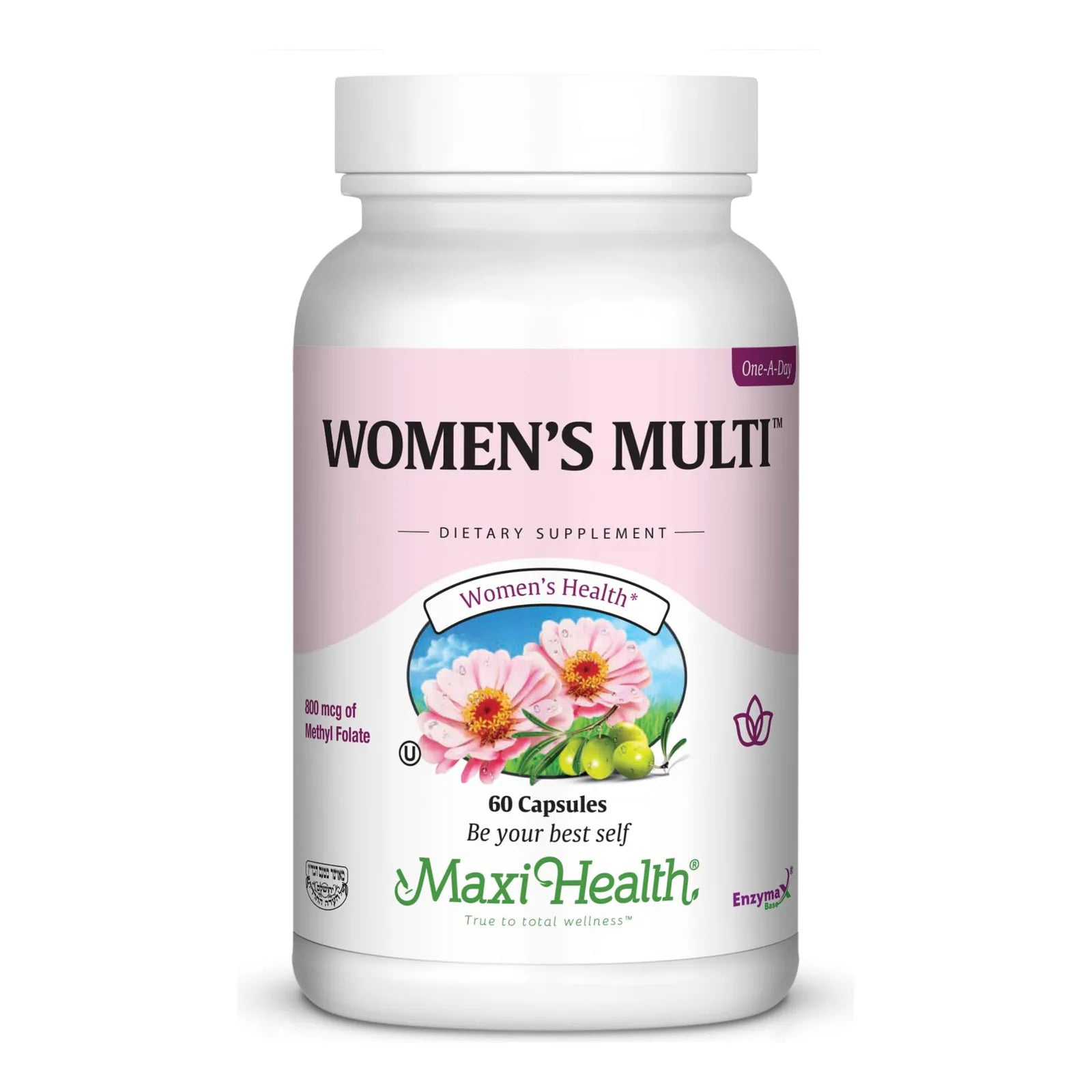 Multivitamina Diaria Femenina 90 Cápsulas Vitaminas A B C D E Calcio Z ...