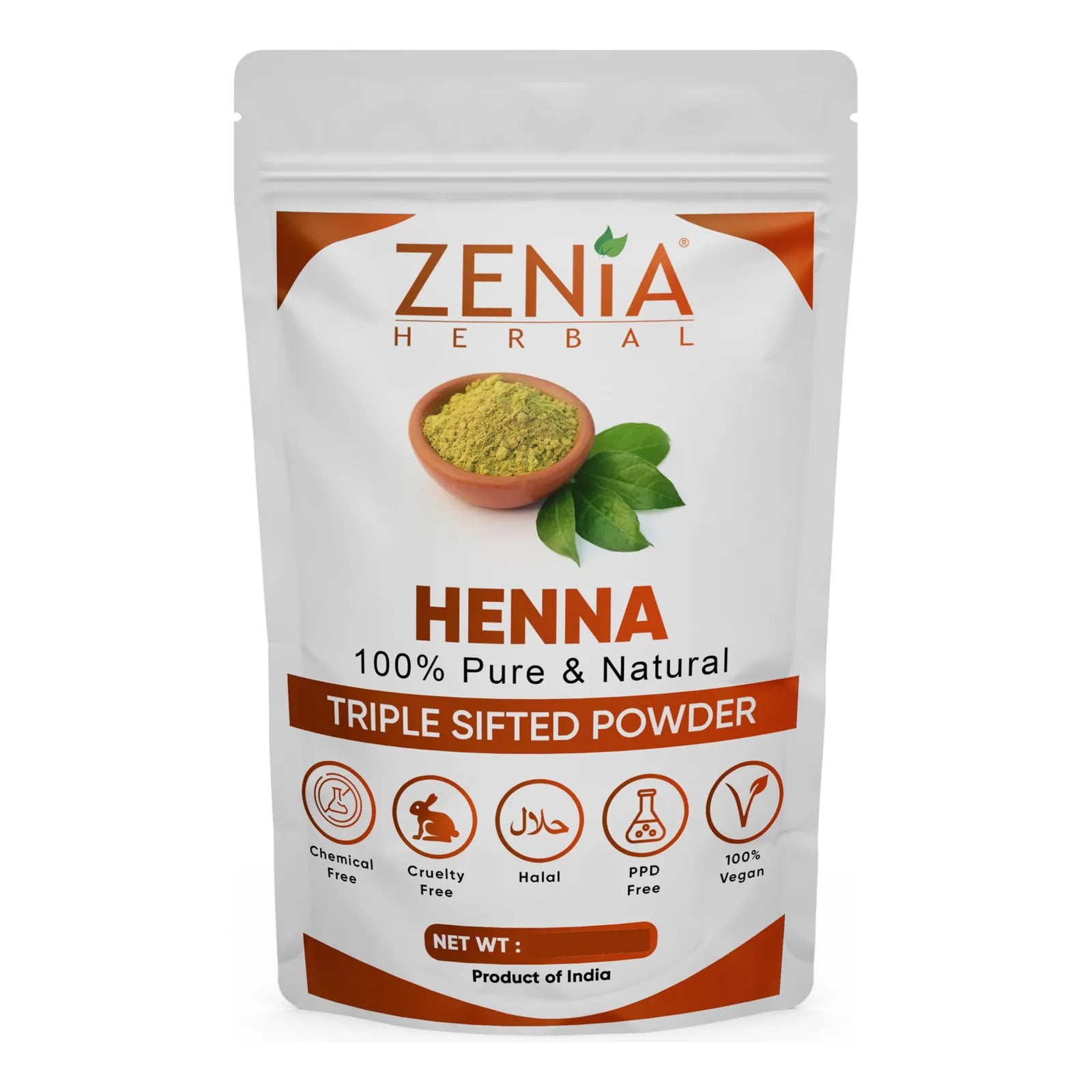 Henna En Polvo Puro Natural 907 Gramos Color Rojo Naranja Triple Tamiz ...
