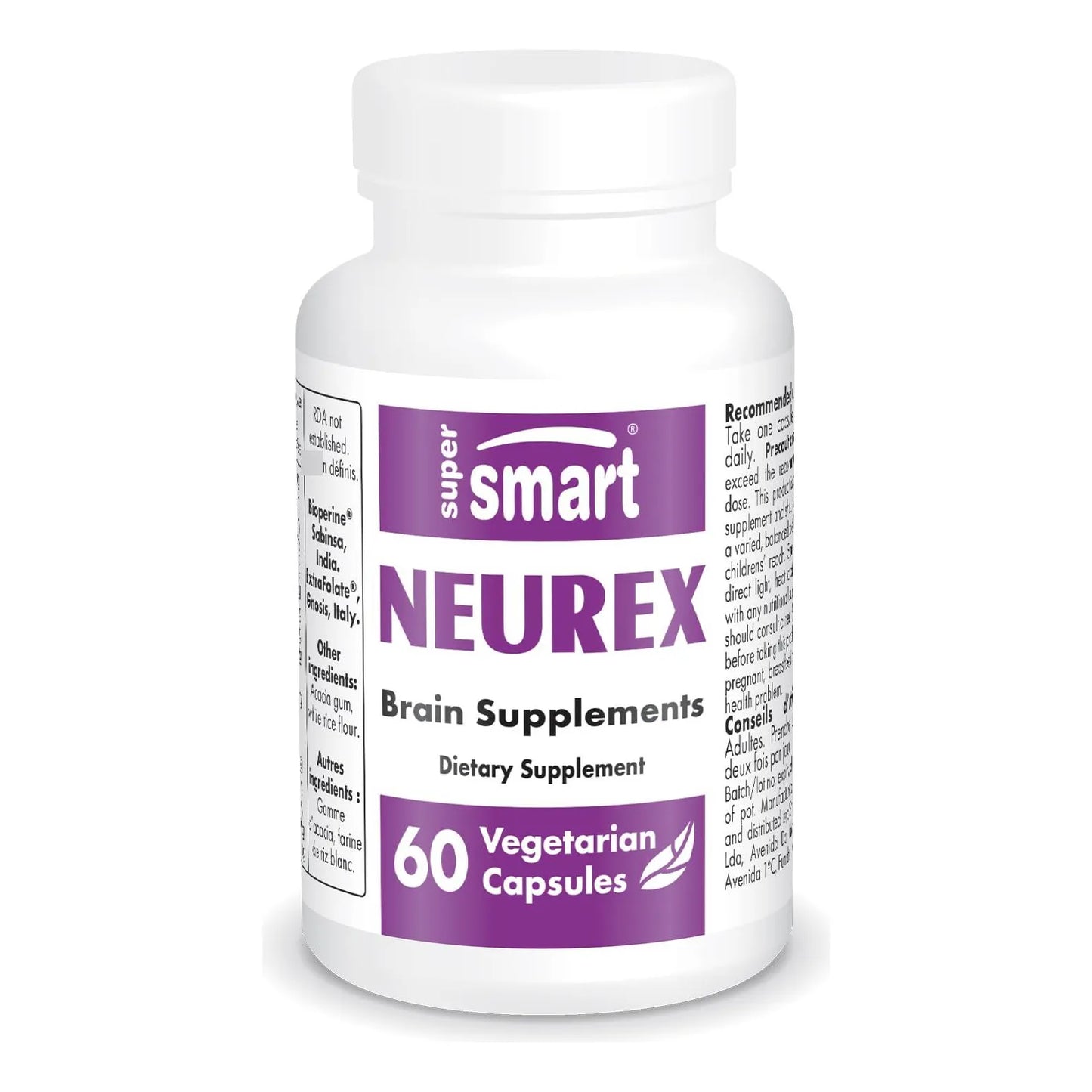 Neurex Suplemento Cerebral Mejora Memoria Y Velocidad Cognitiva 60 Cap ...