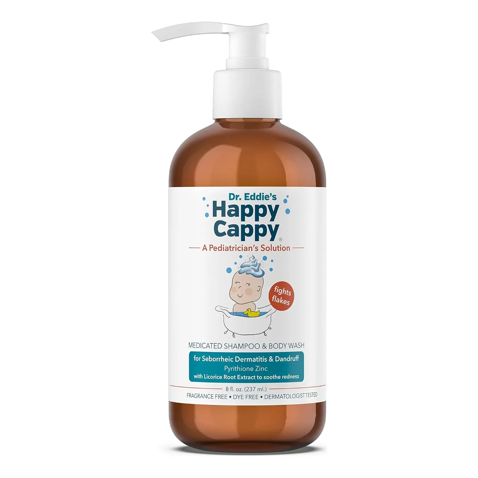 Champú Medicado Happy Cappy Dr Eddie Alivia Caspa Y Dermatitis En Bebé ...