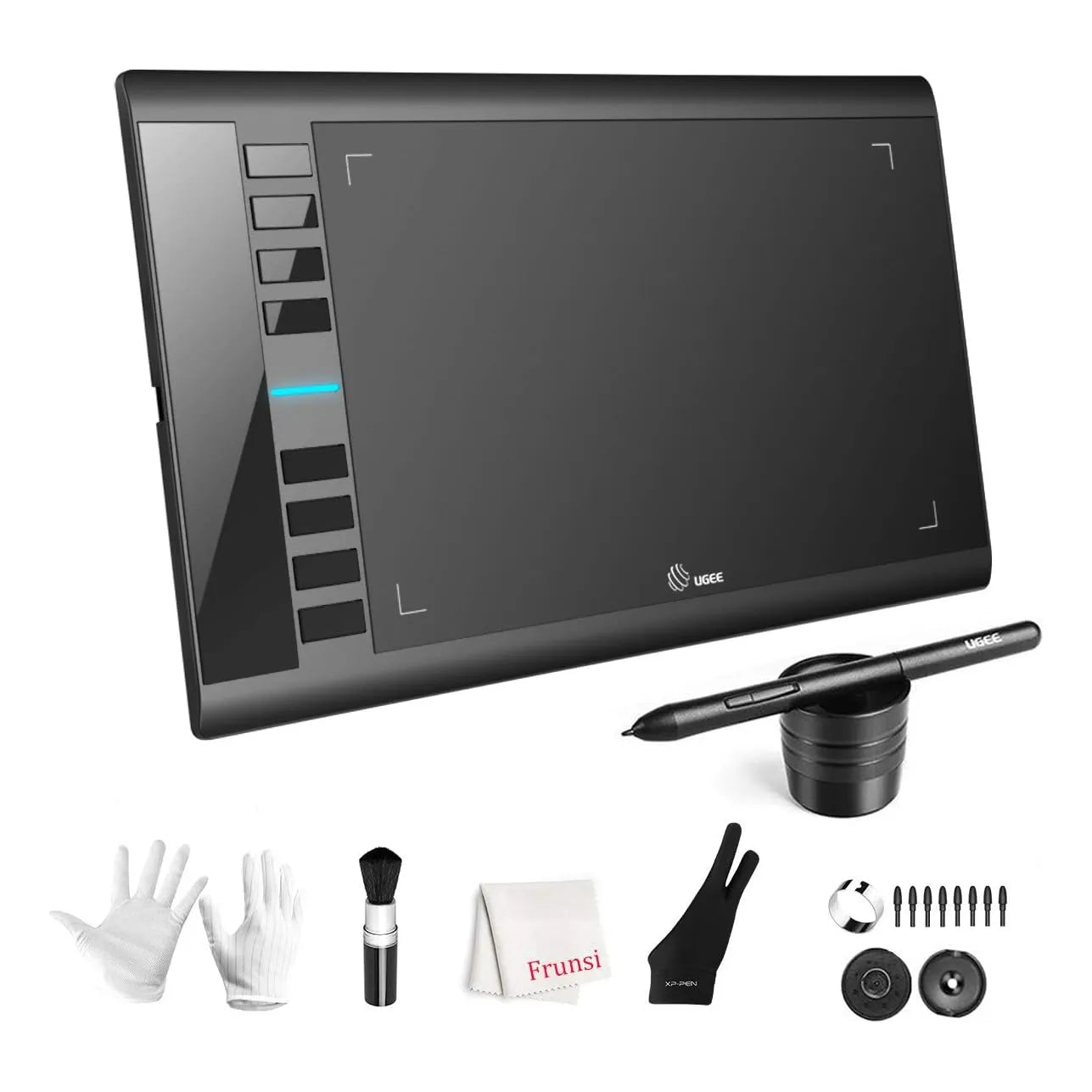 Tableta De Dibujo UGEE M708 10x6 Pulgadas 8192 Niveles De Presión Lápi ...
