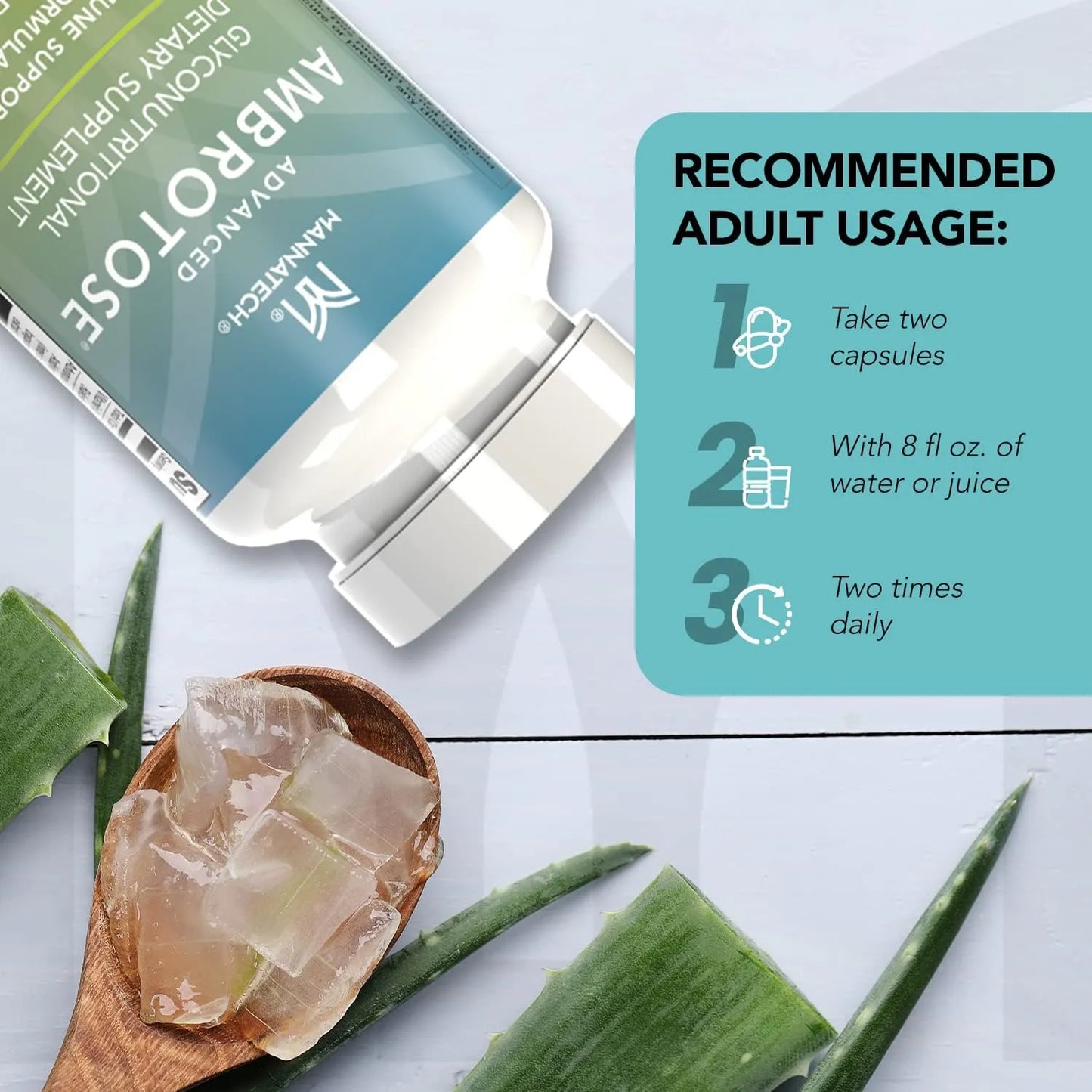 Mannatech Plus 90 Capsulas Nutrientes Esenciales Salud Integral – Vita ...