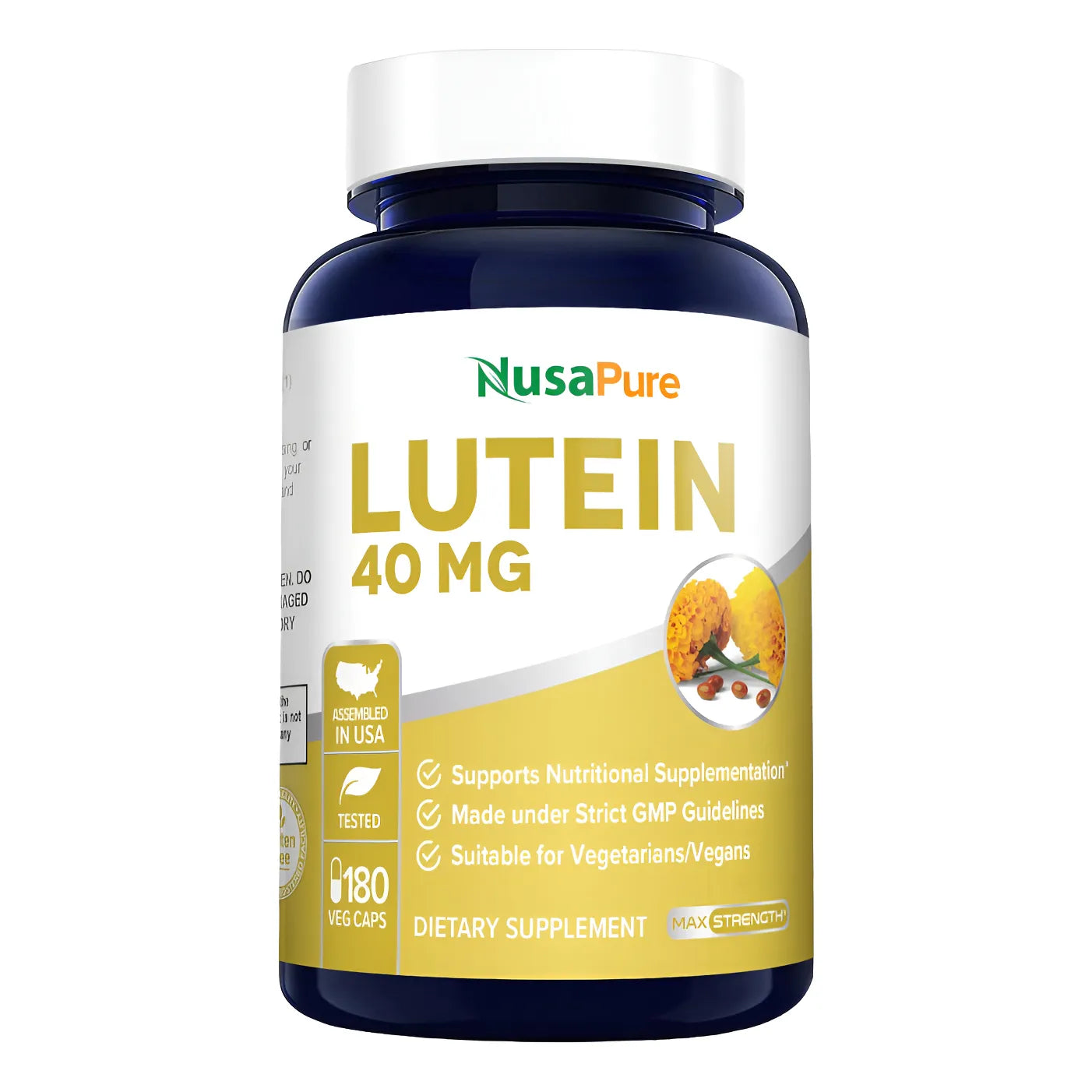 Luteina 40mg 180 Capsulas Vegetales Antioxidante Para La Vision – Vita ...