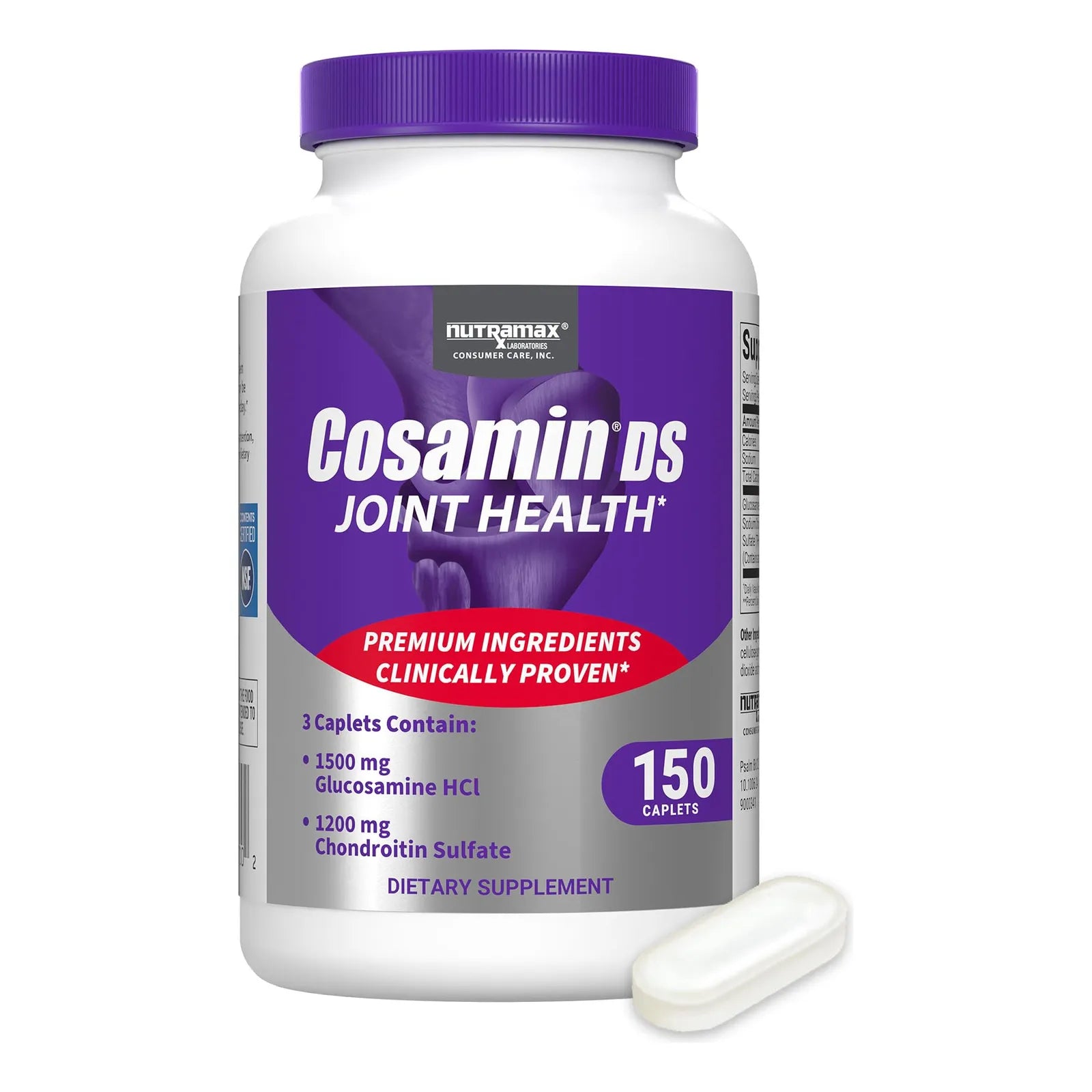 Capsulas De Glucosamina Y Condroitina Cosamin DS Salud Articular 150 C ...